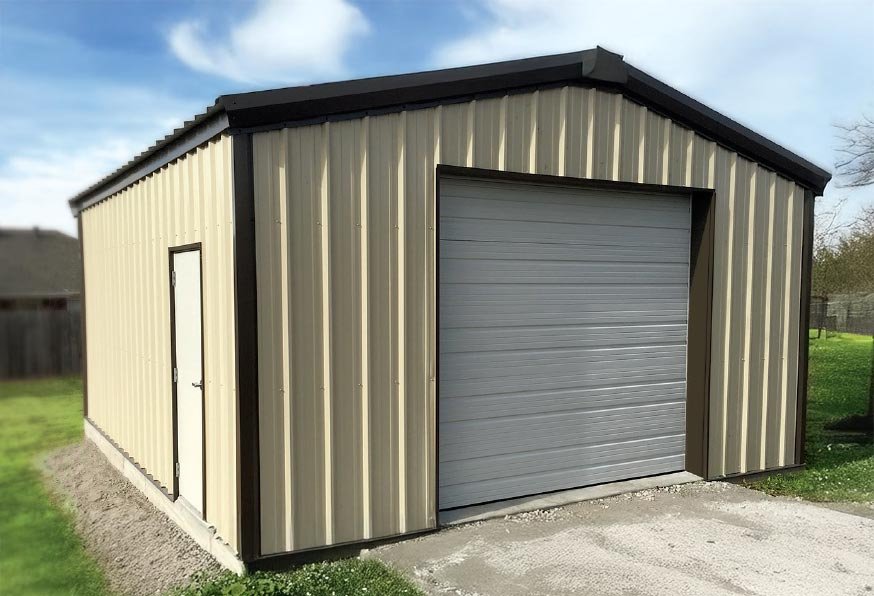 Metal Garage Building Kits | Prefab Steel Garages — Steel & Metal ...