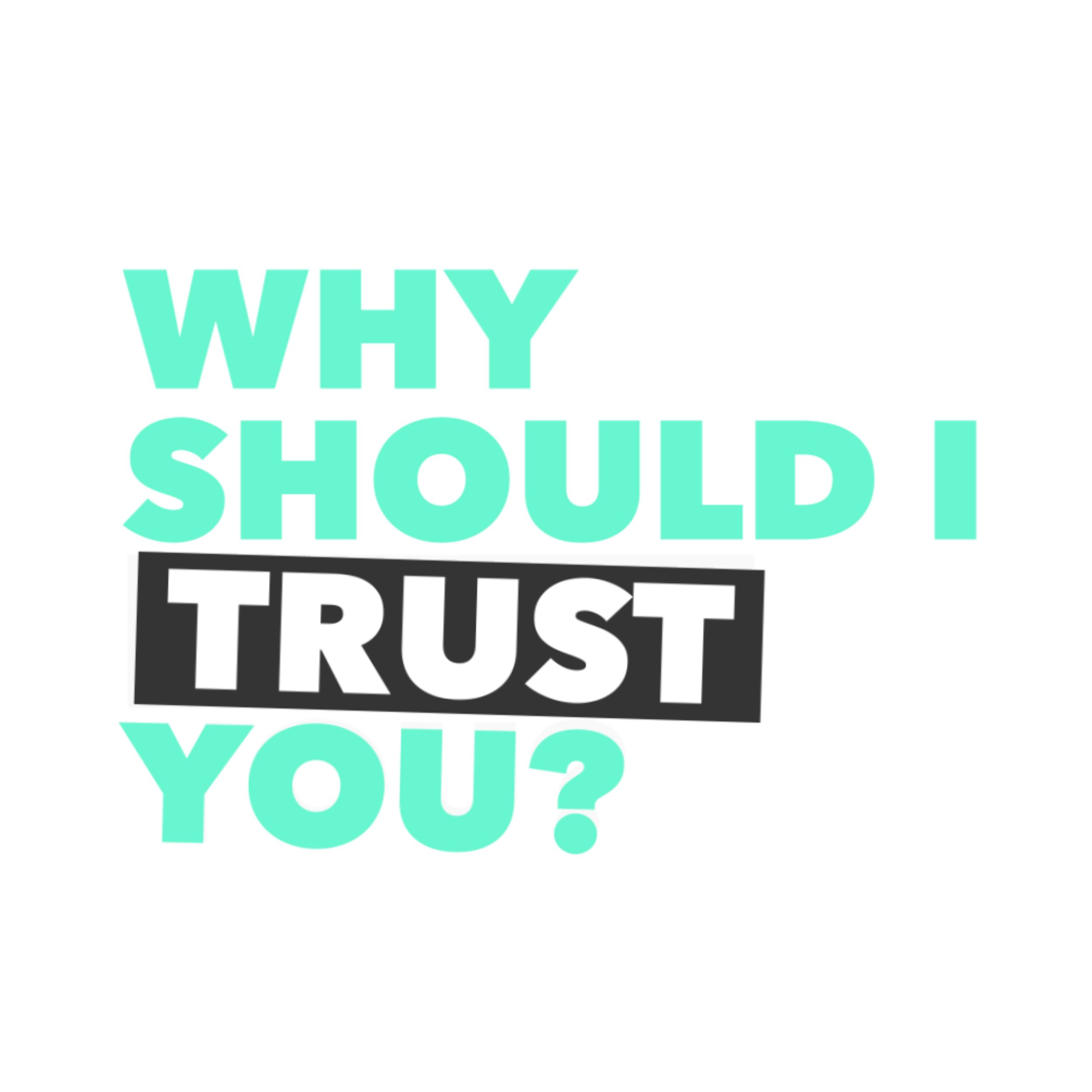 Why Should I Trust You? — Rebuilding Trust Podcast