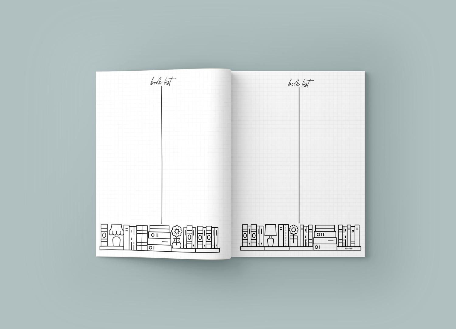 Homeschool Lesson Planning Minimalist Notebook: Sunset Artist Series ...