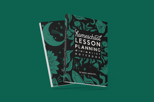 Homeschool Lesson Planning Notebook: Blue Paper Blooms Series — Schoolnest