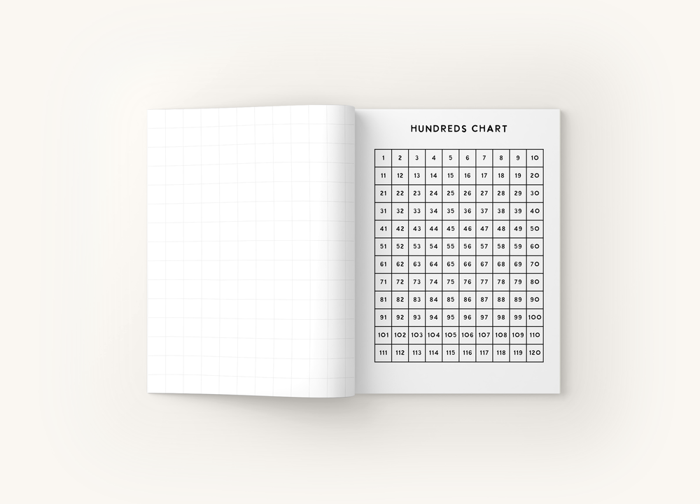 Primary Math Notebook: Black — Schoolnest