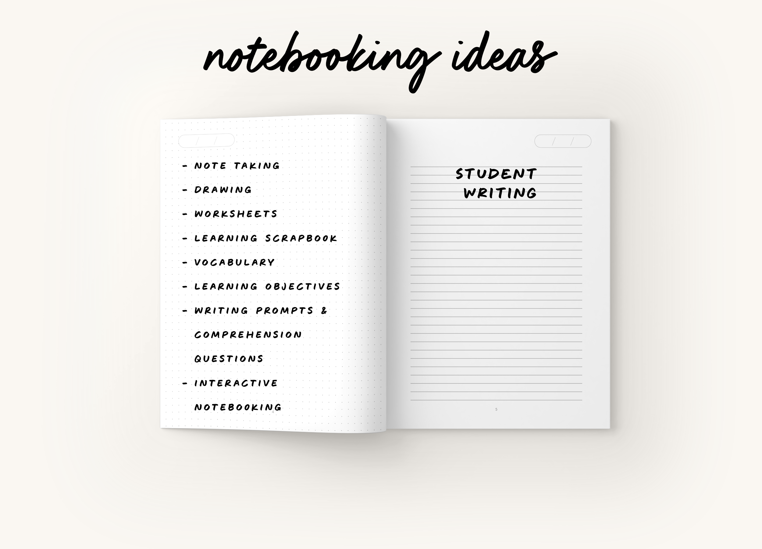 Second Grade Notebook: Doodle Series — Schoolnest