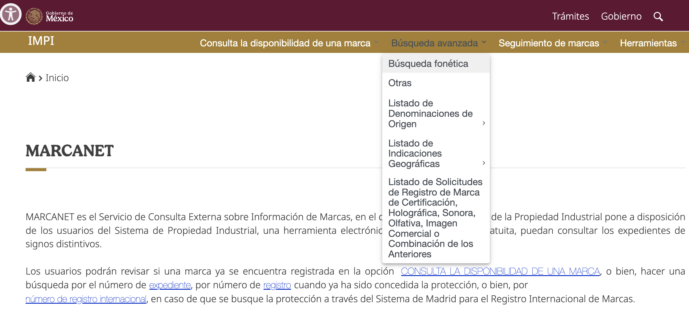 ¿Cómo buscar un expediente de marca en el IMPI? — bucle® Consultoría ...