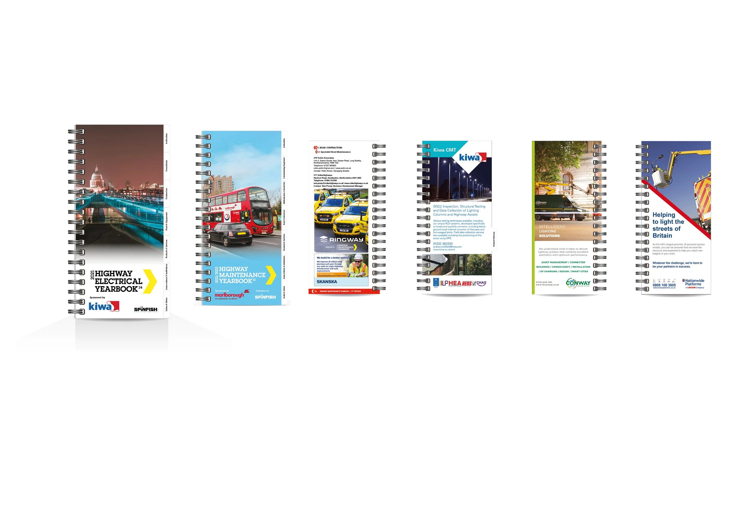 Highway Electrical & Highway Maintenance Yearbooks — Helen Boosey : Design