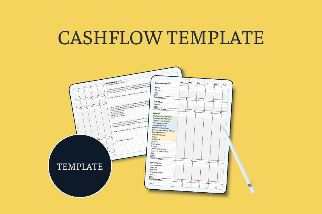 Master Your Finances with Our Cashflow Template — Wendy Mitchell | Bookkeeping & Coaching