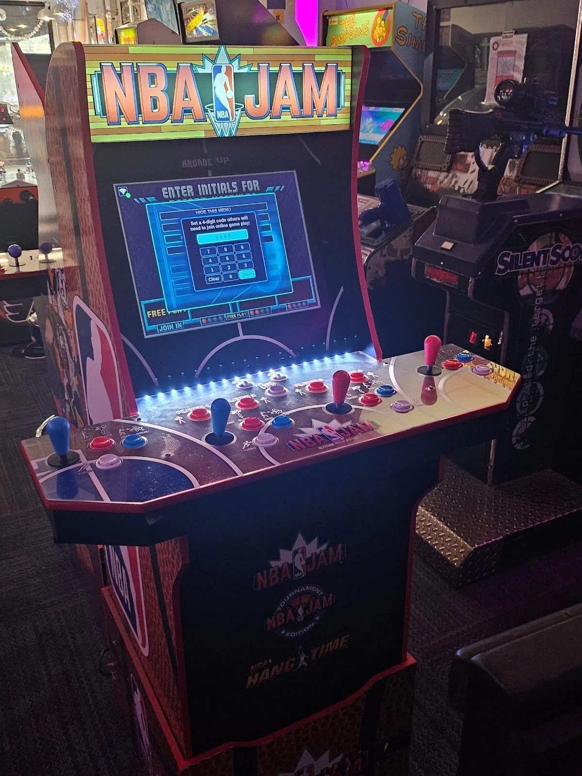 NBA Jam (4-Player) — Game On State