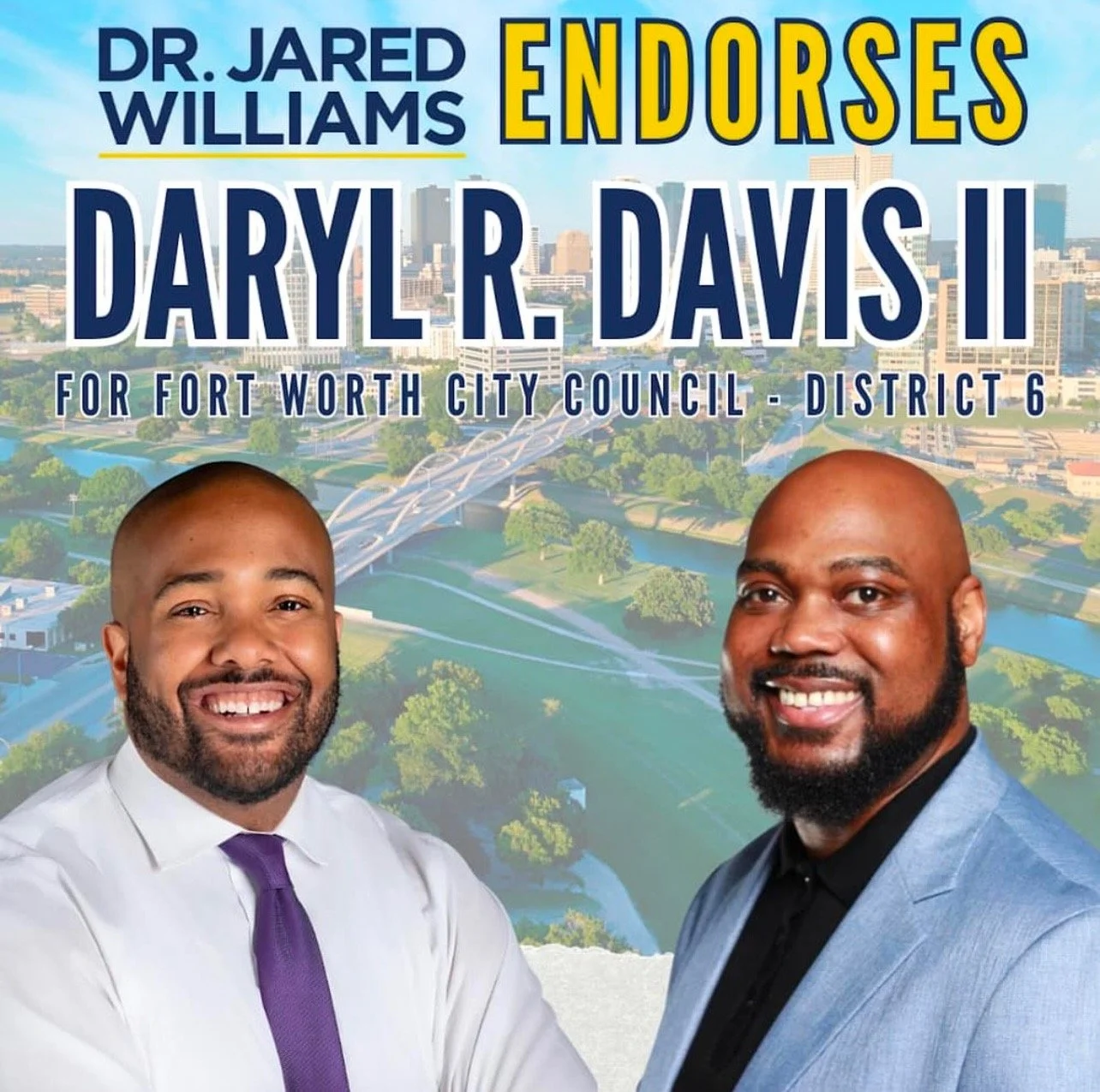 Supporters — Daryl Davis, II for Fort Worth City Council, District 6