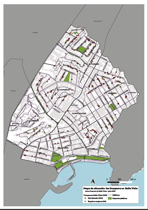 Mapas y Datos — Bella Vista | Junta Comunal