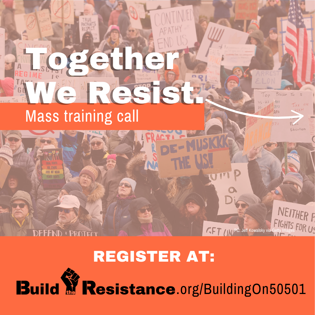 50501 Day 1 — Build The Resistance