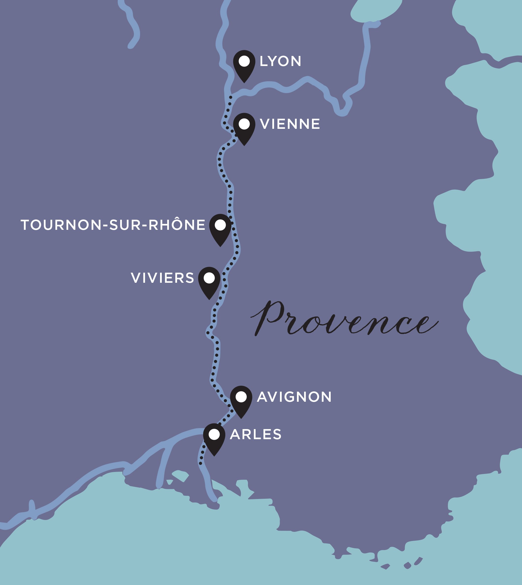Colors of Provence - Rhone River Cruise — Wander the World with Me