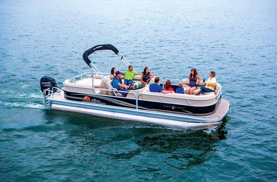 Pontoons & Tritoons | Explore Watercraft Rentals Today — Blue Cat Boat ...
