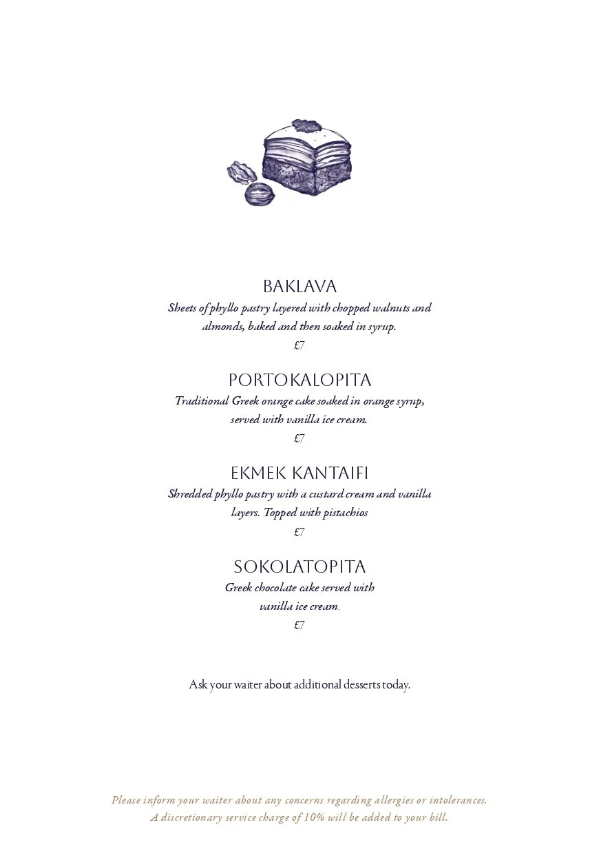 Menus — Simply Greek