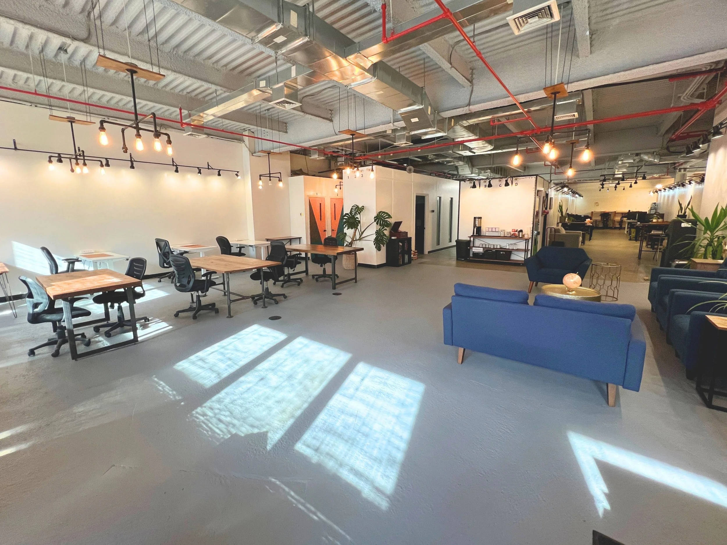 Coworking & Hot Desk Memberships and Day Passes — The Burrow