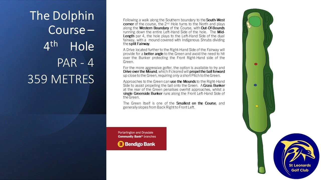 Dolphin Course - 4th Hole — St Leonards Golf Club