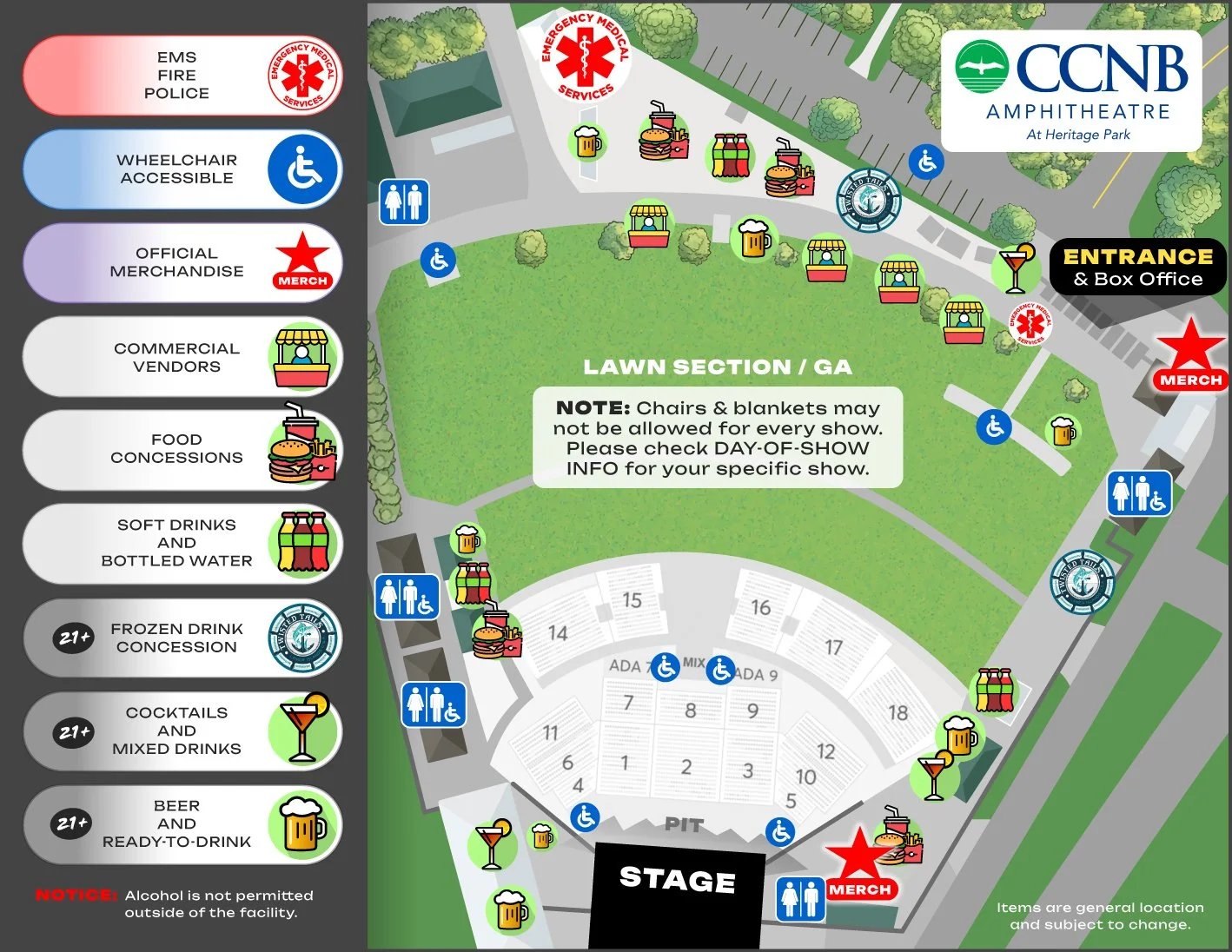 Venue | CCNB Amphitheatre | Simpsonville, SC