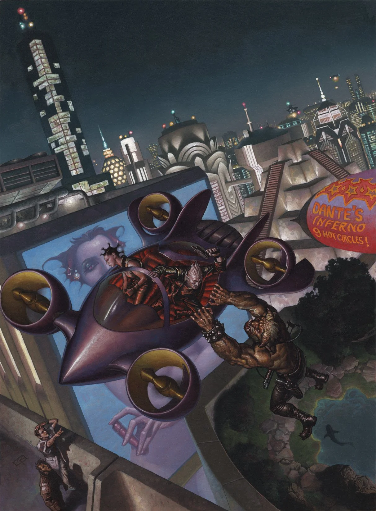 Shadowrun & Its Shadows — Mark Zug Art