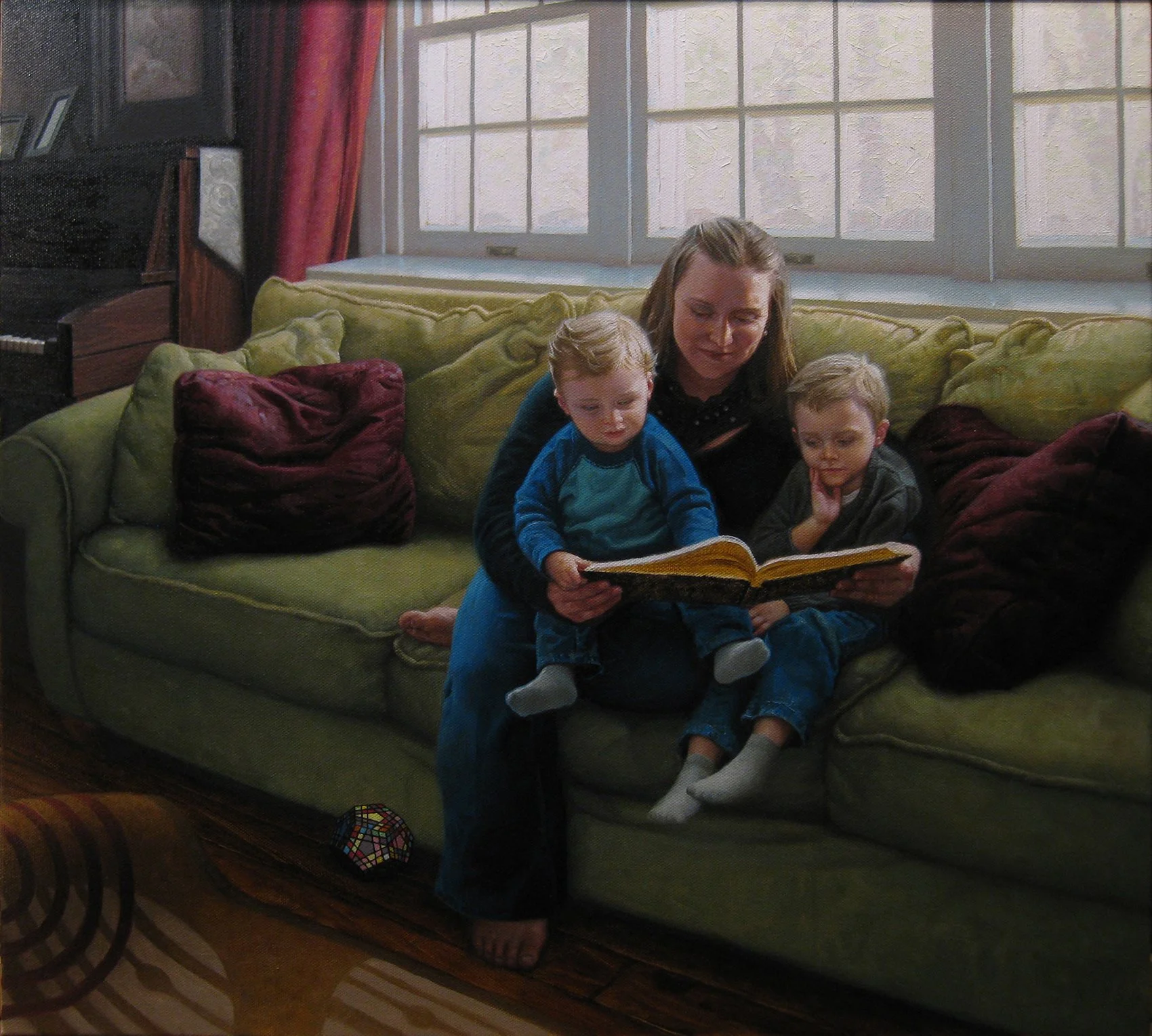 Colby Family Portrait — Mark Zug Art