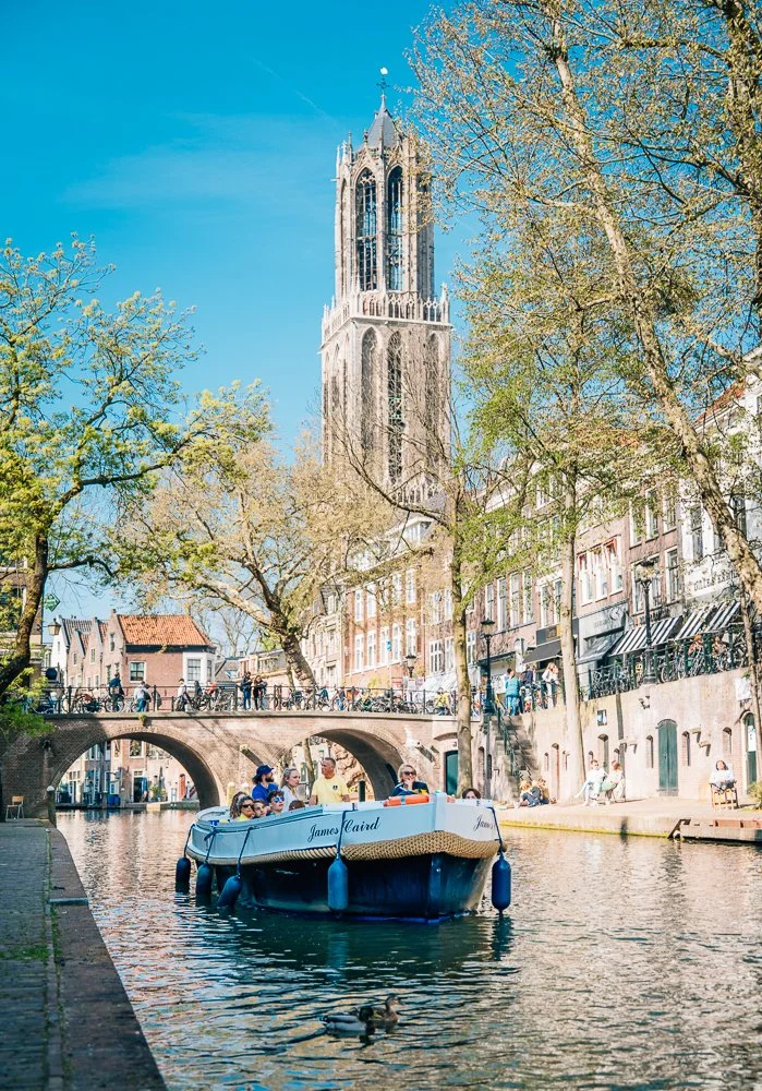 Bootstour durch Utrecht – 1,5 Stunden offene Grachtenfahrt inkl ...
