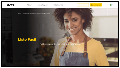 Projetos - Listo - Listo Fácil — Inspira Tecnologia