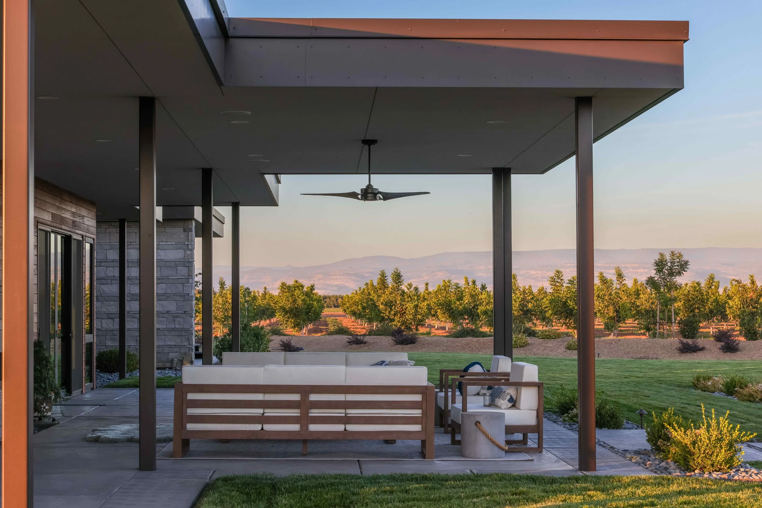Modern Orchard Estate | Custom Home & Swimming Pool Residential General ...