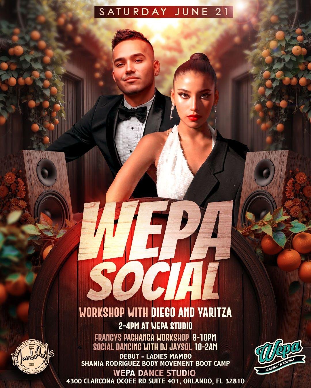 Wepa Dance Studio |Orlando Salsa Dance School