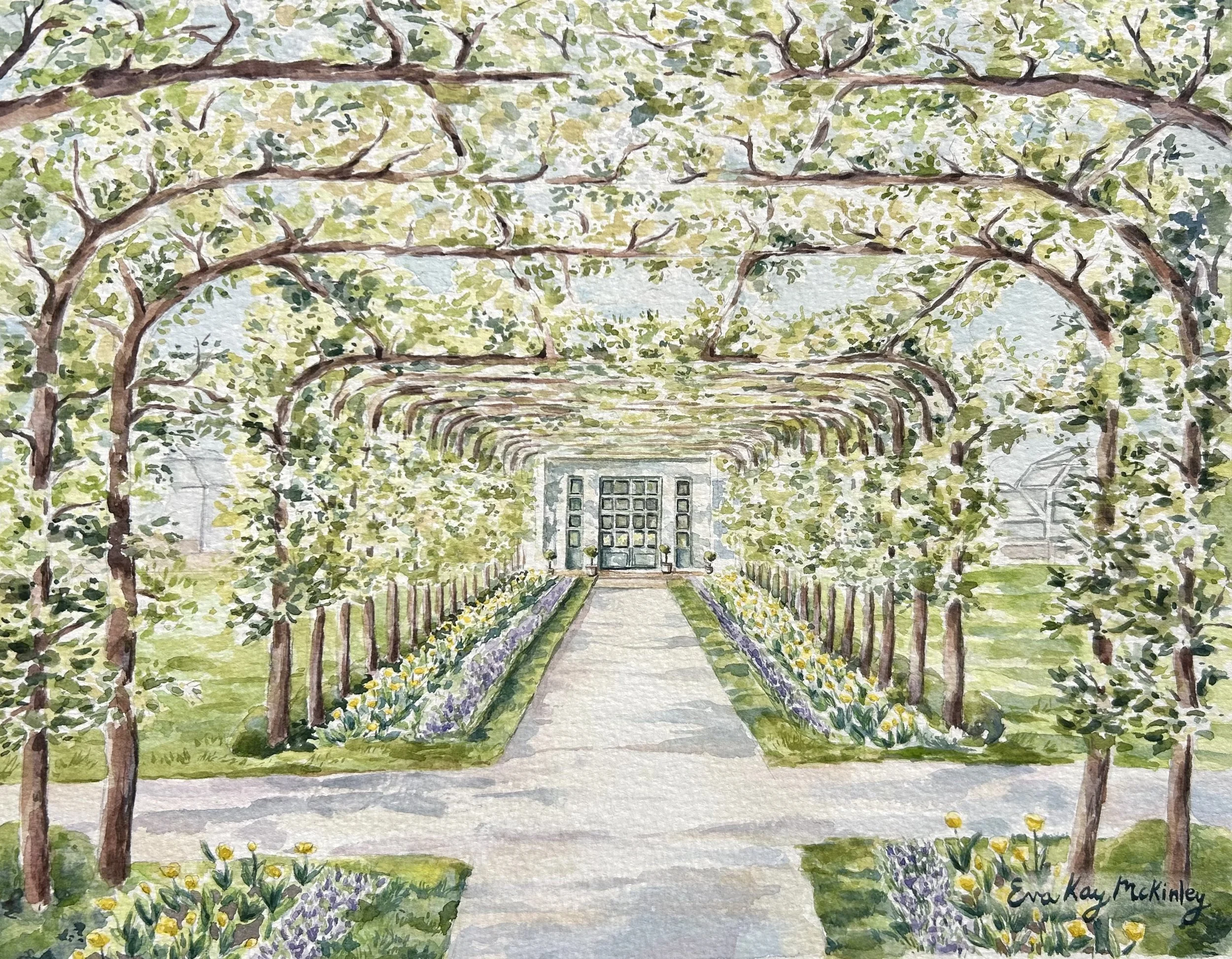 Bliss at Oak Springs Garden Foundation — Eva Kay Mckinley Fine Art
