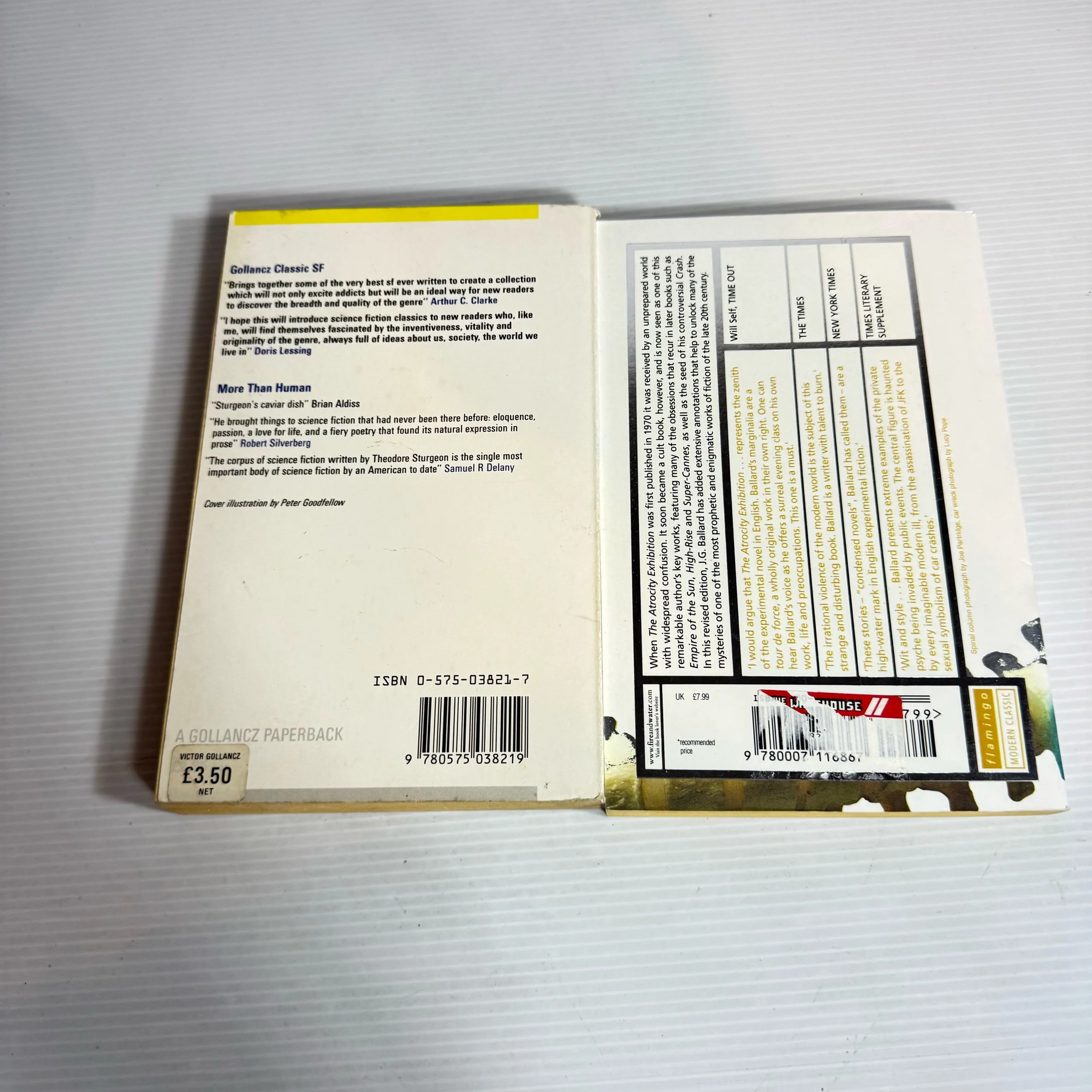 Science Fiction Book Bundle x 2 : More than Human - Theodore Sturgeon ...