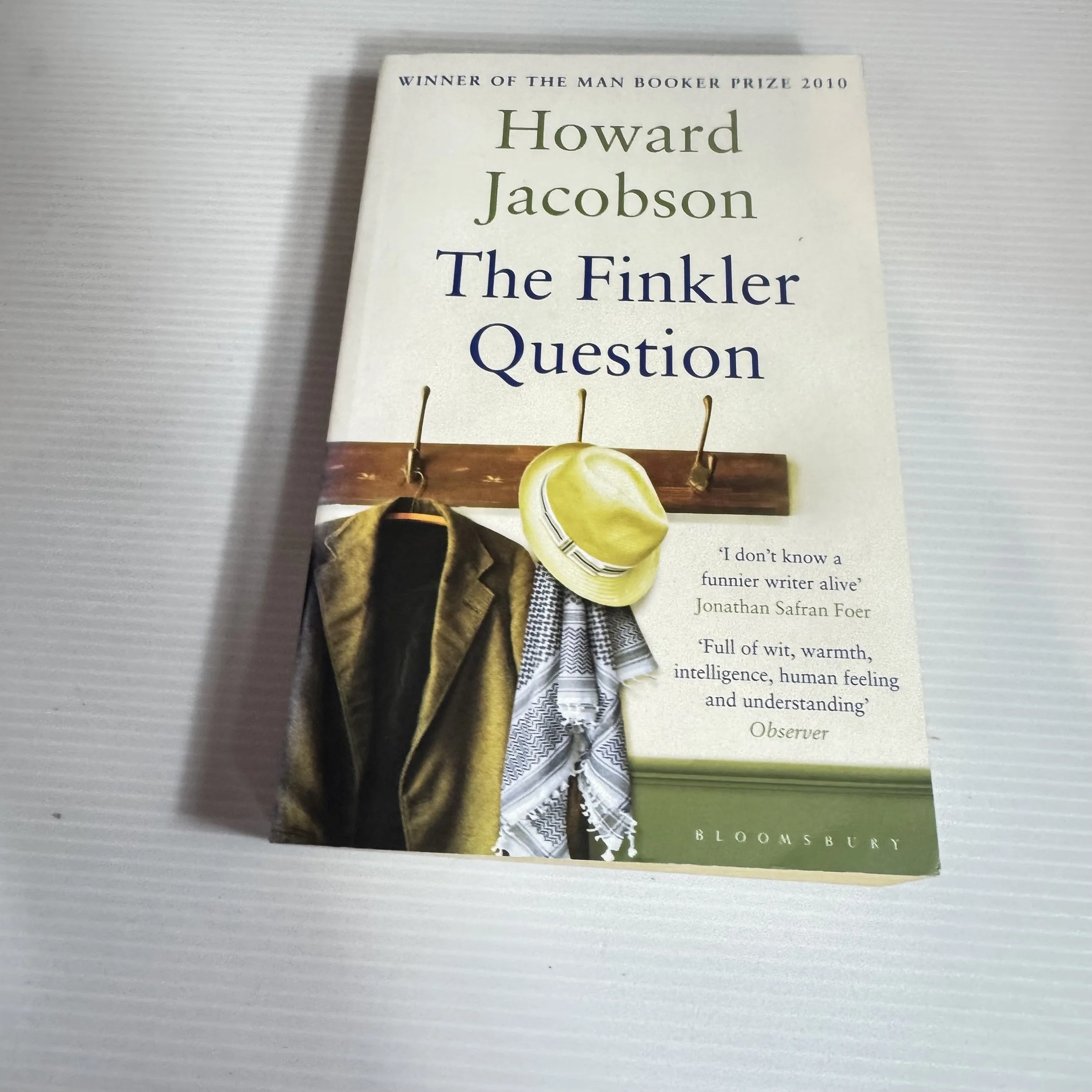 The Finkler Question - Howard Jacobson — Second Chance Books NZ