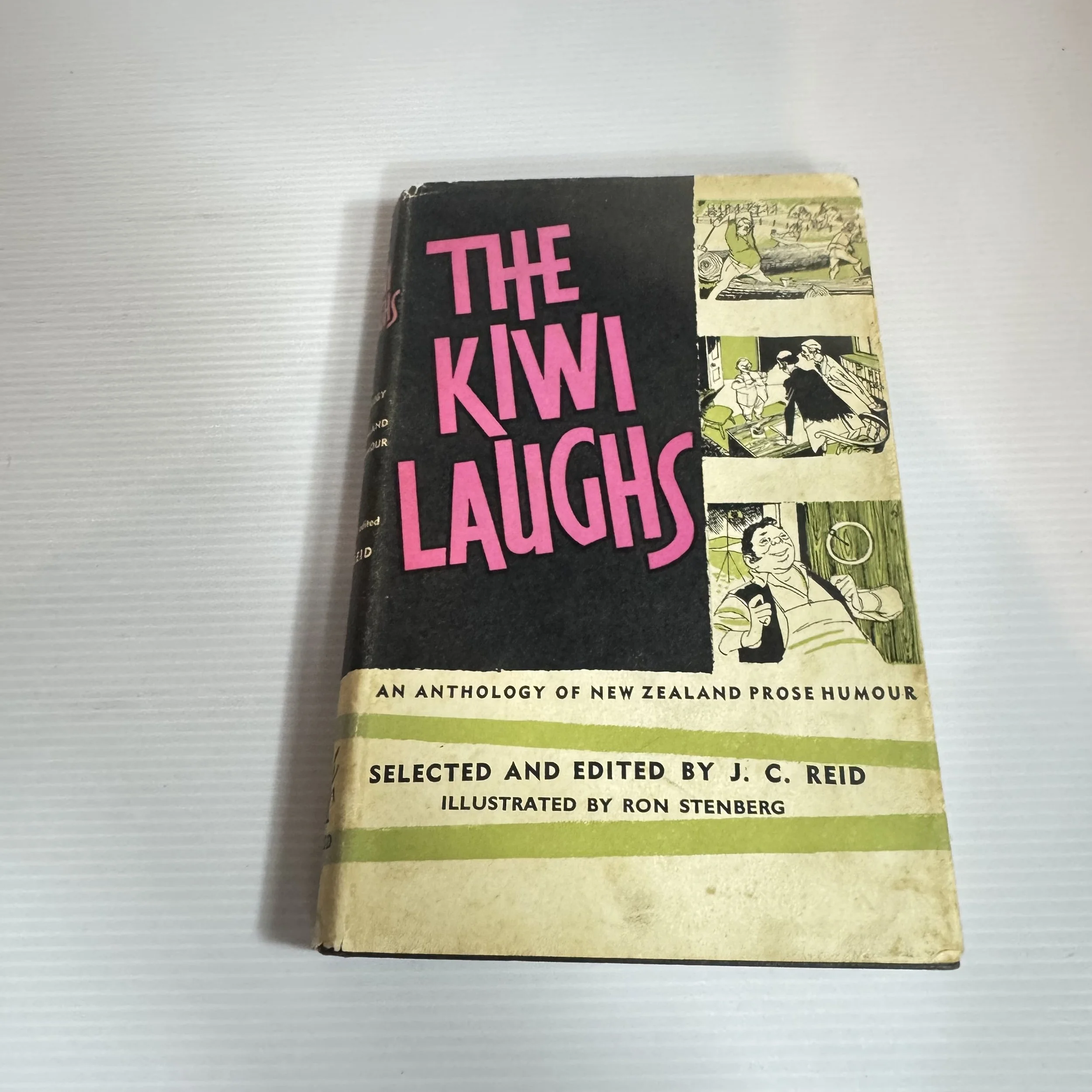 The Kiwi Laughs : Anthology of New Zealand Prose Humour - Edited by J.C ...