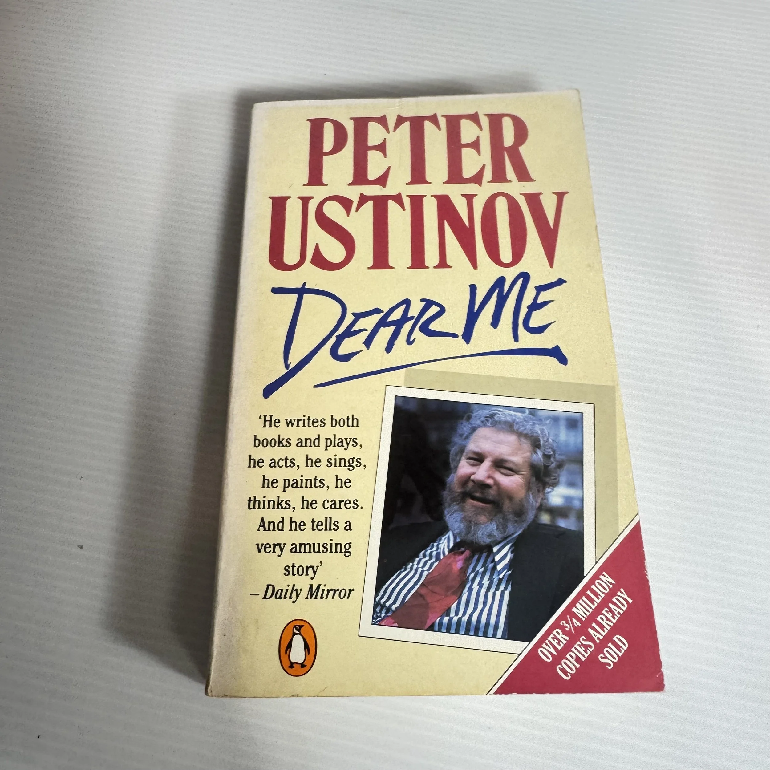 Dear Me - Peter Ustinov — Second Chance Books NZ