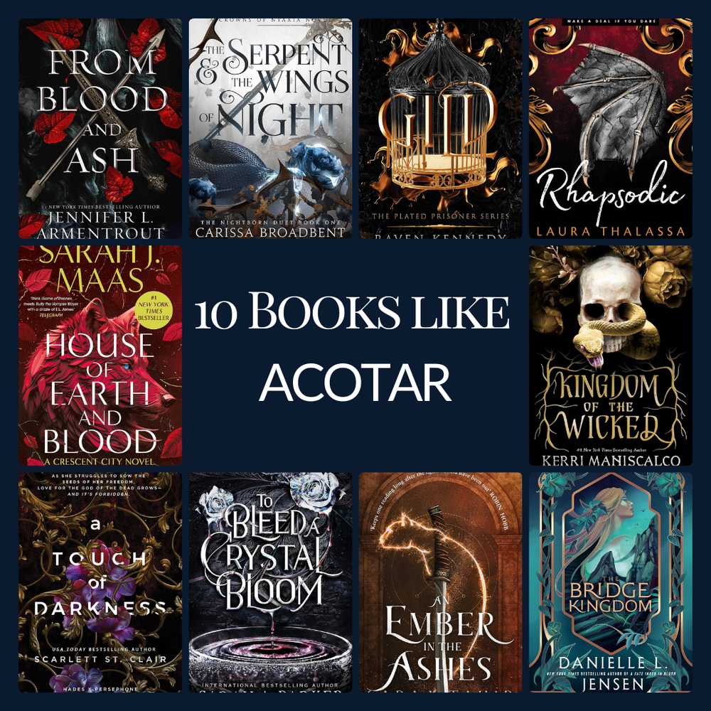 10 Books Like ACOTAR: The Ultimate Romantic Fantasy Picks — Cosmic Reads