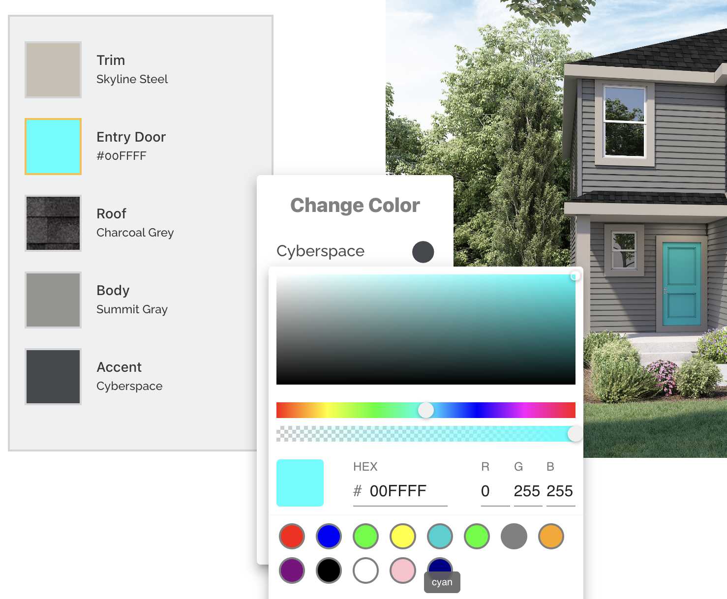 Features — Prizm Exterior and Interior Visualizer