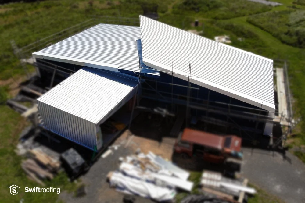Zinacalume Multidek Passive House — Swift Roofing