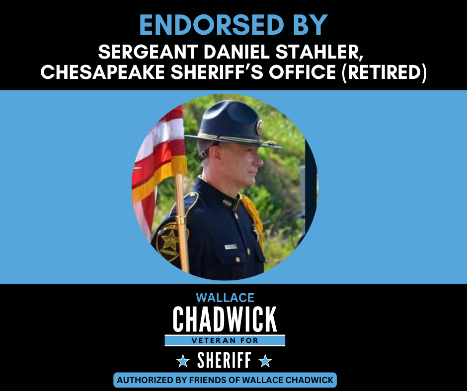 Endorsements — Wallace Chadwick for Sheriff