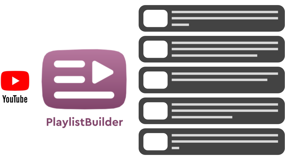 PlaylistBuilder - Home - Create YouTube playlists in minutes, and ...