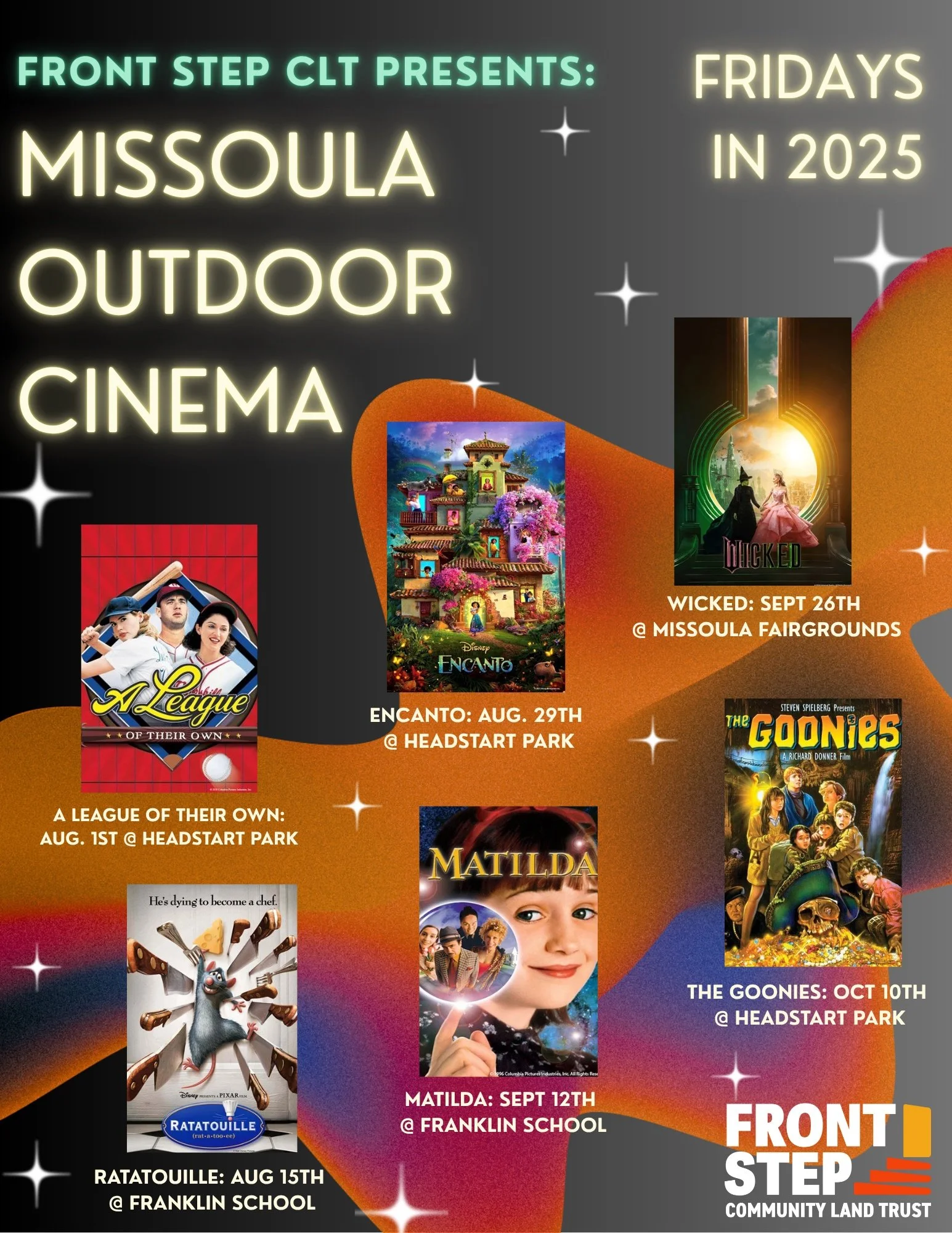 Missoula Outdoor Cinema — Front Step CLT