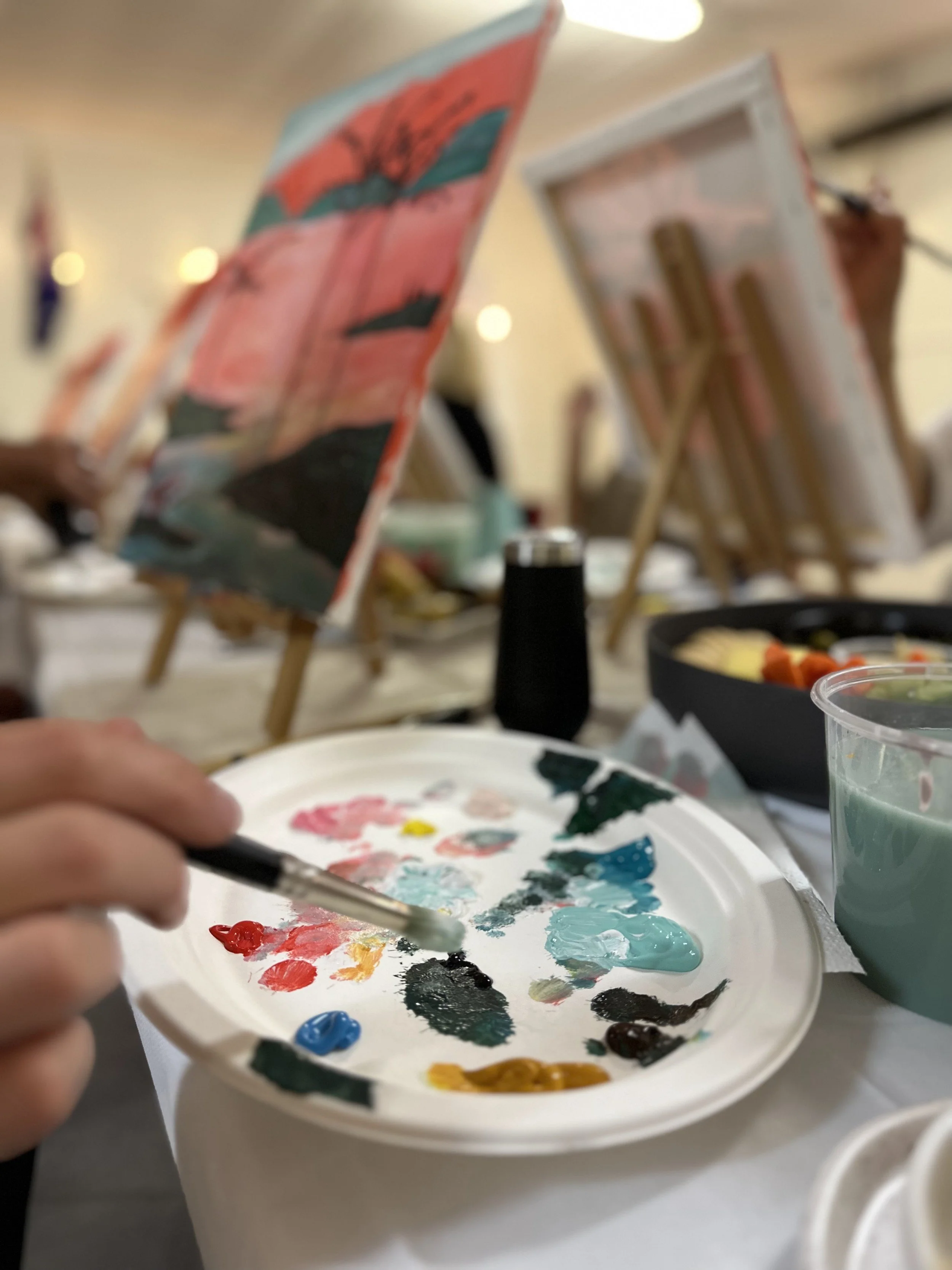 Paint and Sip workshops Sutherland Shire | Explore Your Creative Side ...