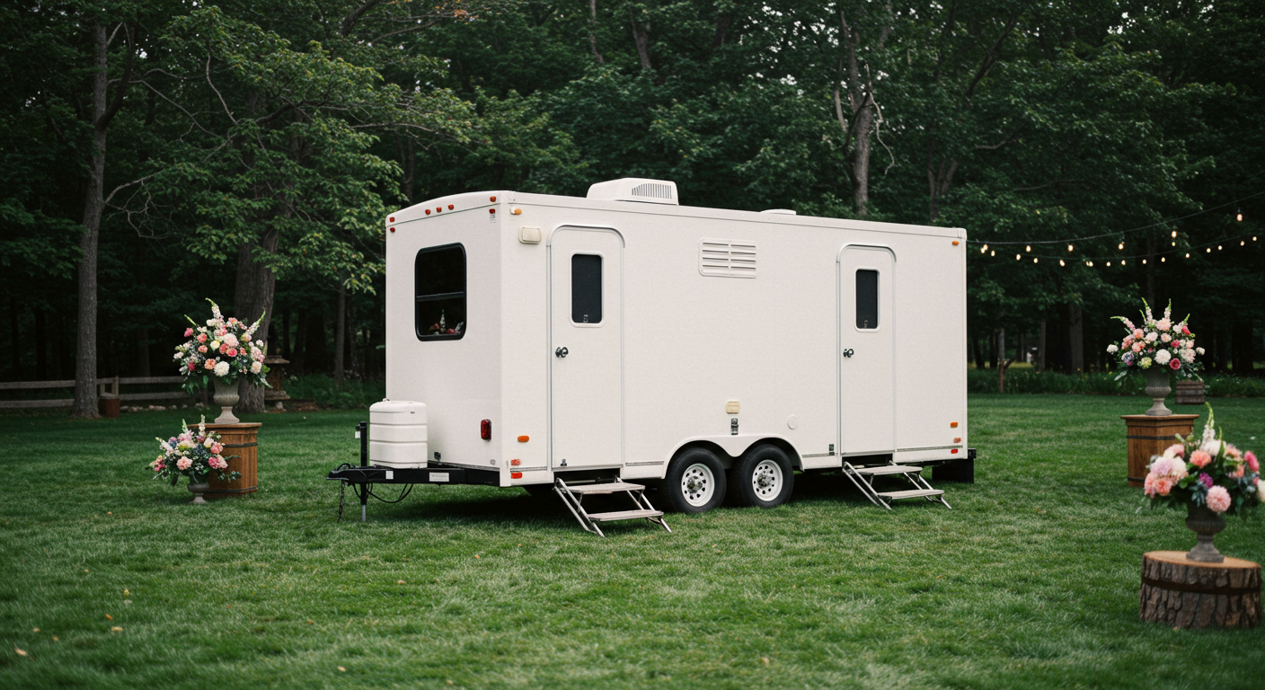 Luxury Wedding Restroom Trailer Rentals | Boston Luxury Restroom ...