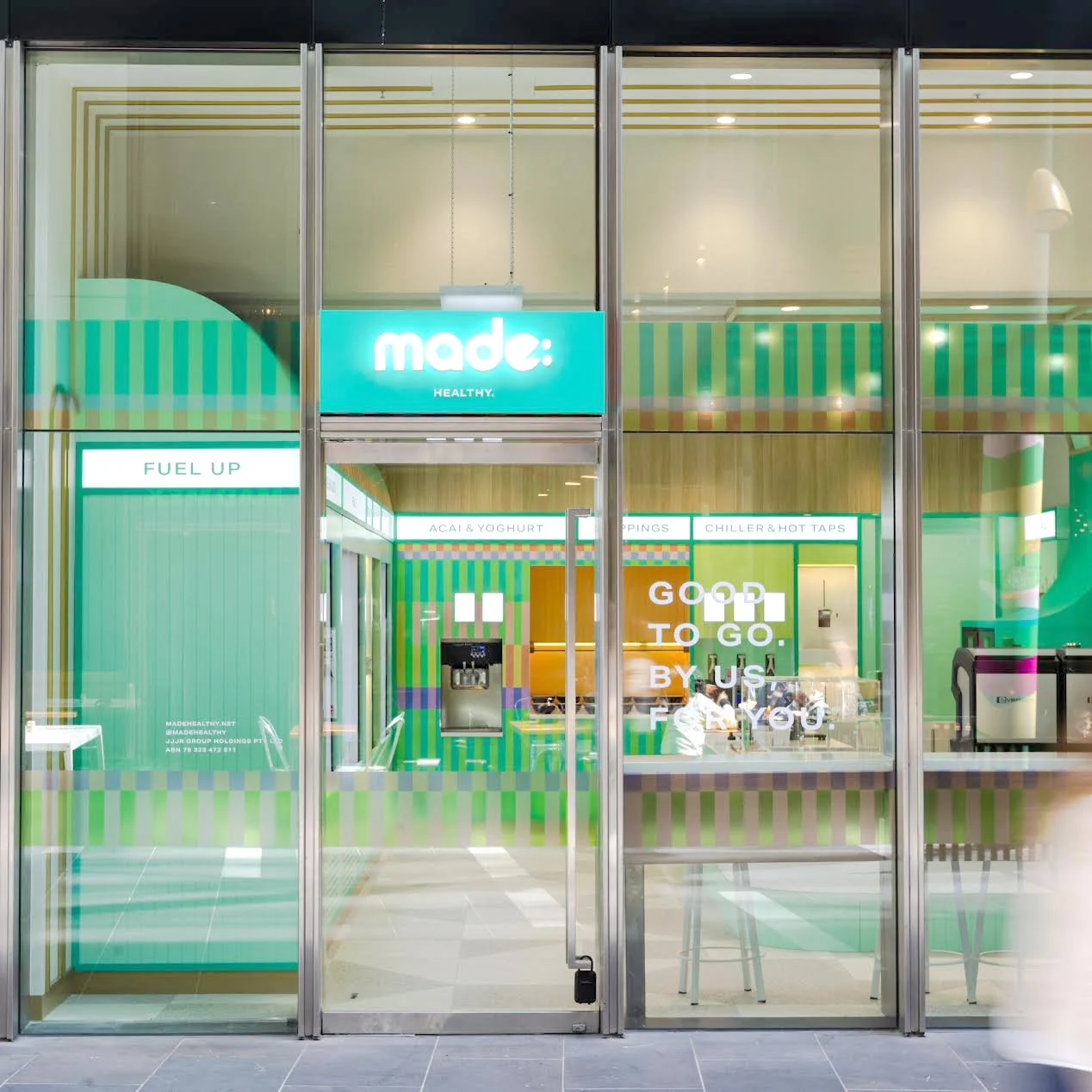 Stores — Made: Healthy. By us, for you.