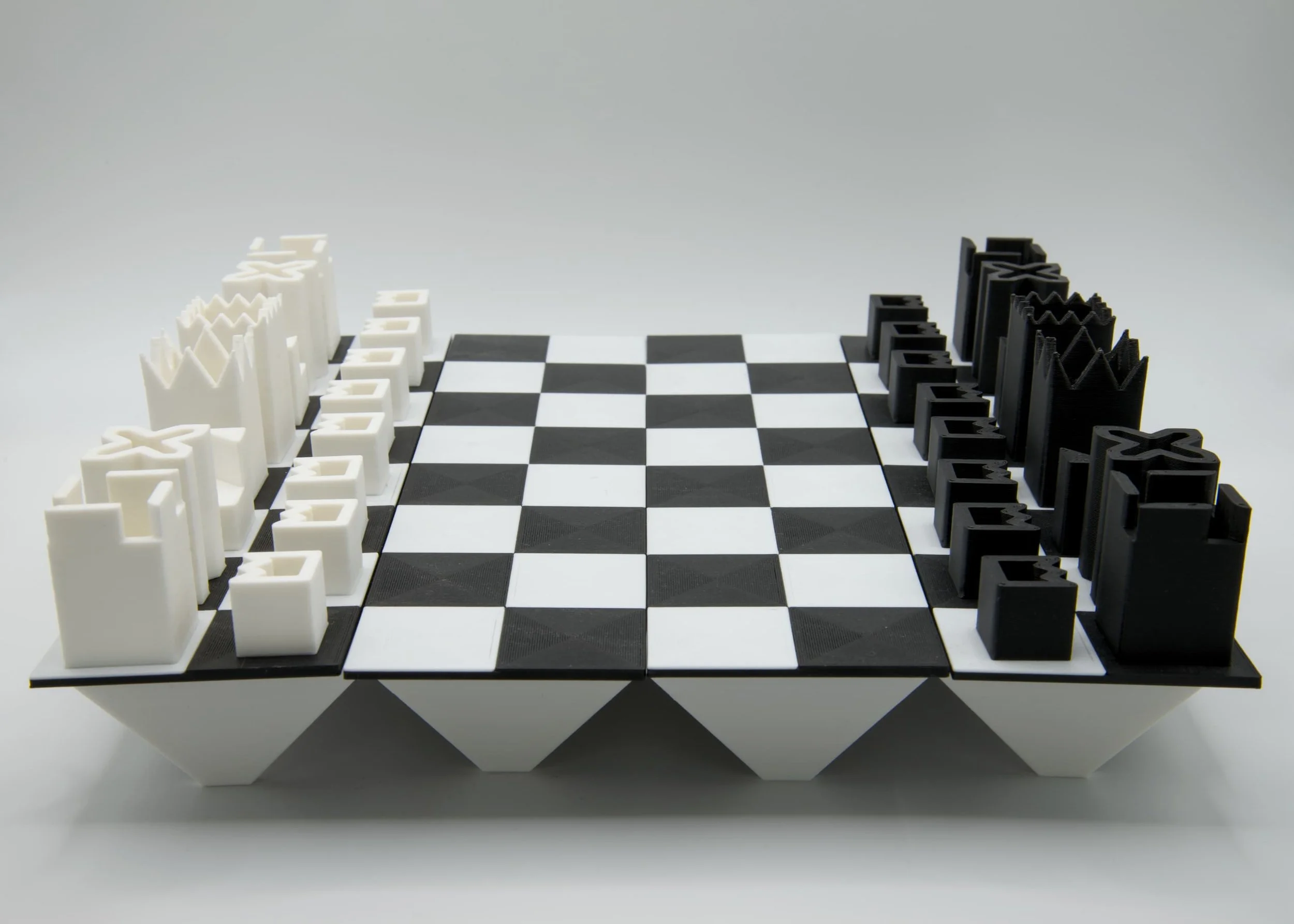 Custom 3D Chess Game Design: Unique Chess Pieces & Boards | Single ...