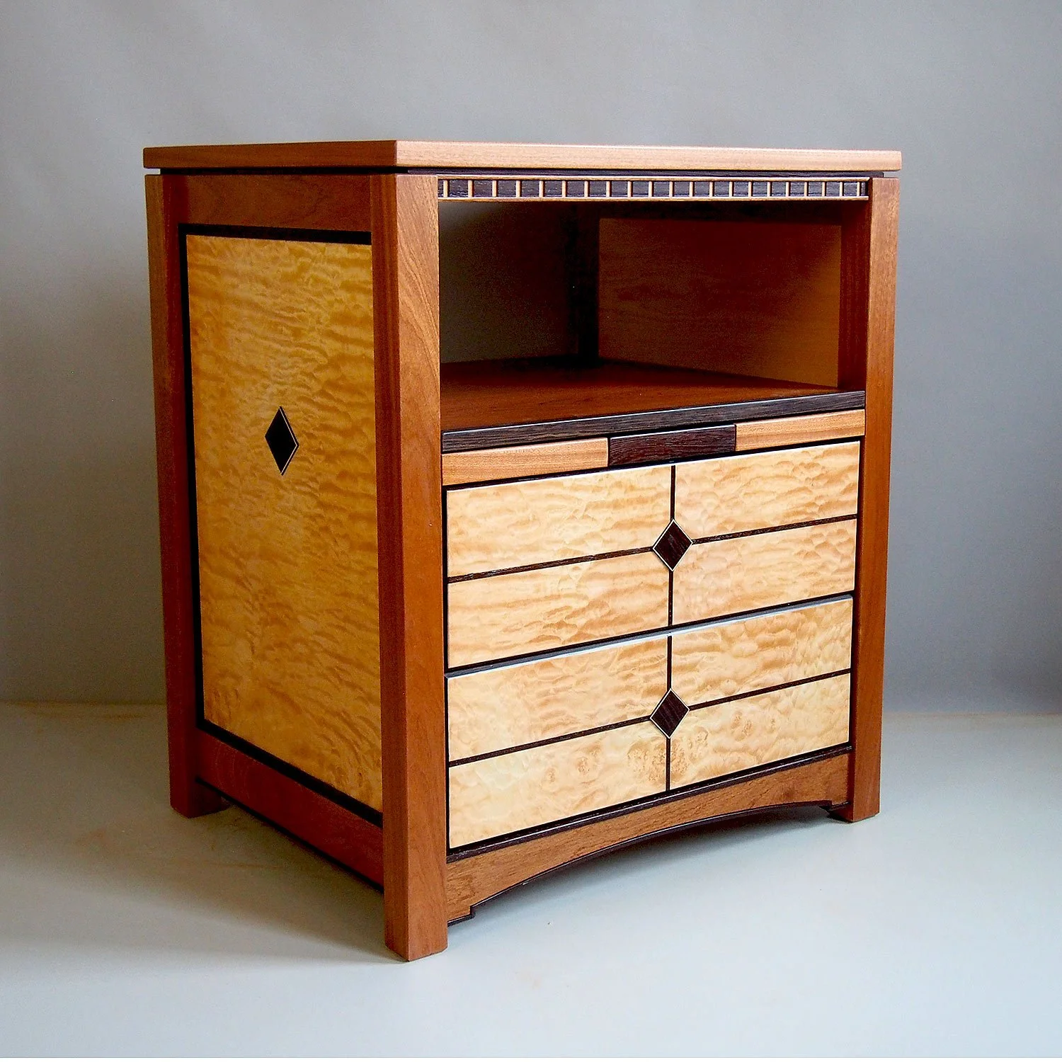 Custom handmade Audio-Video Stereo cabinets — Joel Liebman Furniture