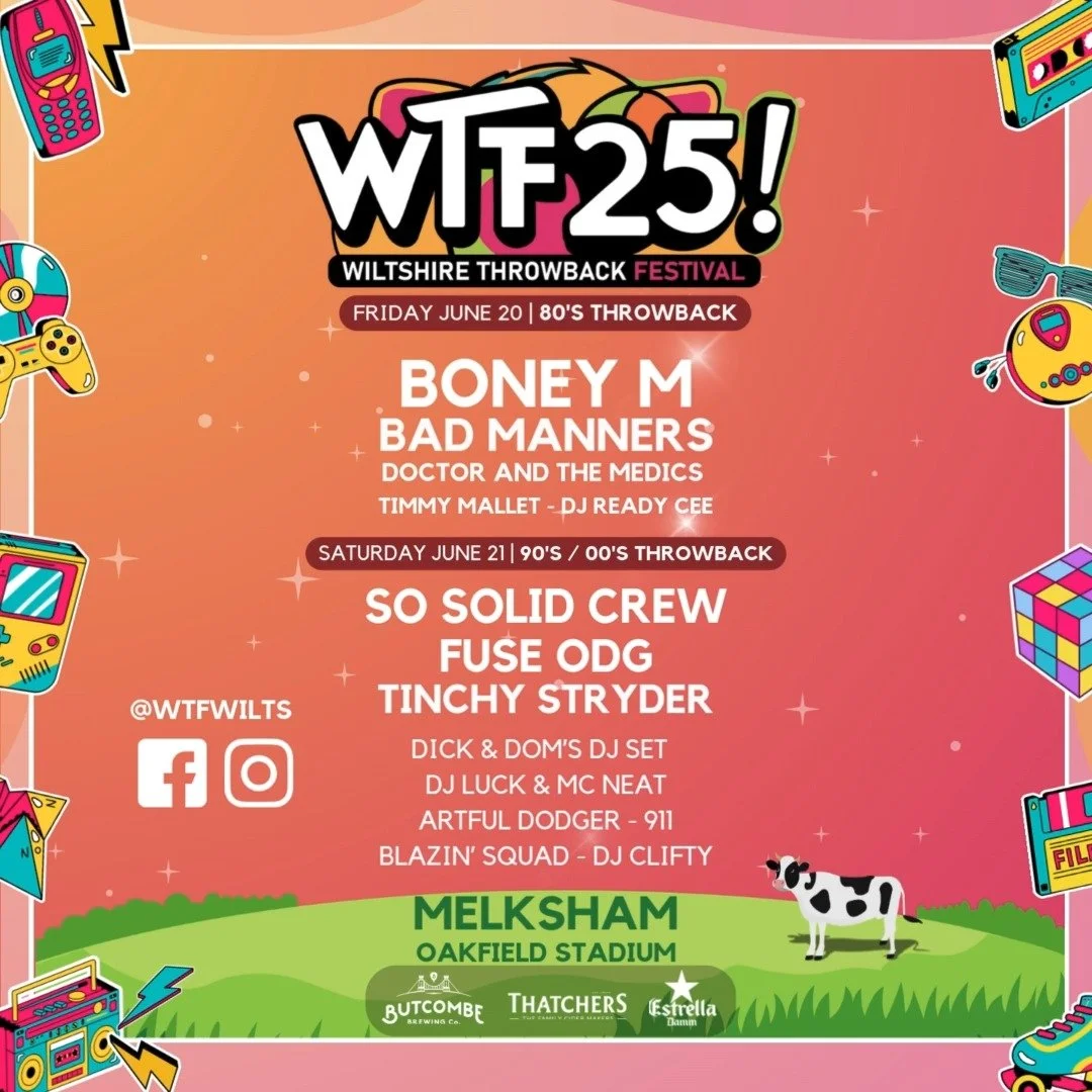 Wiltshire Throwback Festival | WTF25!