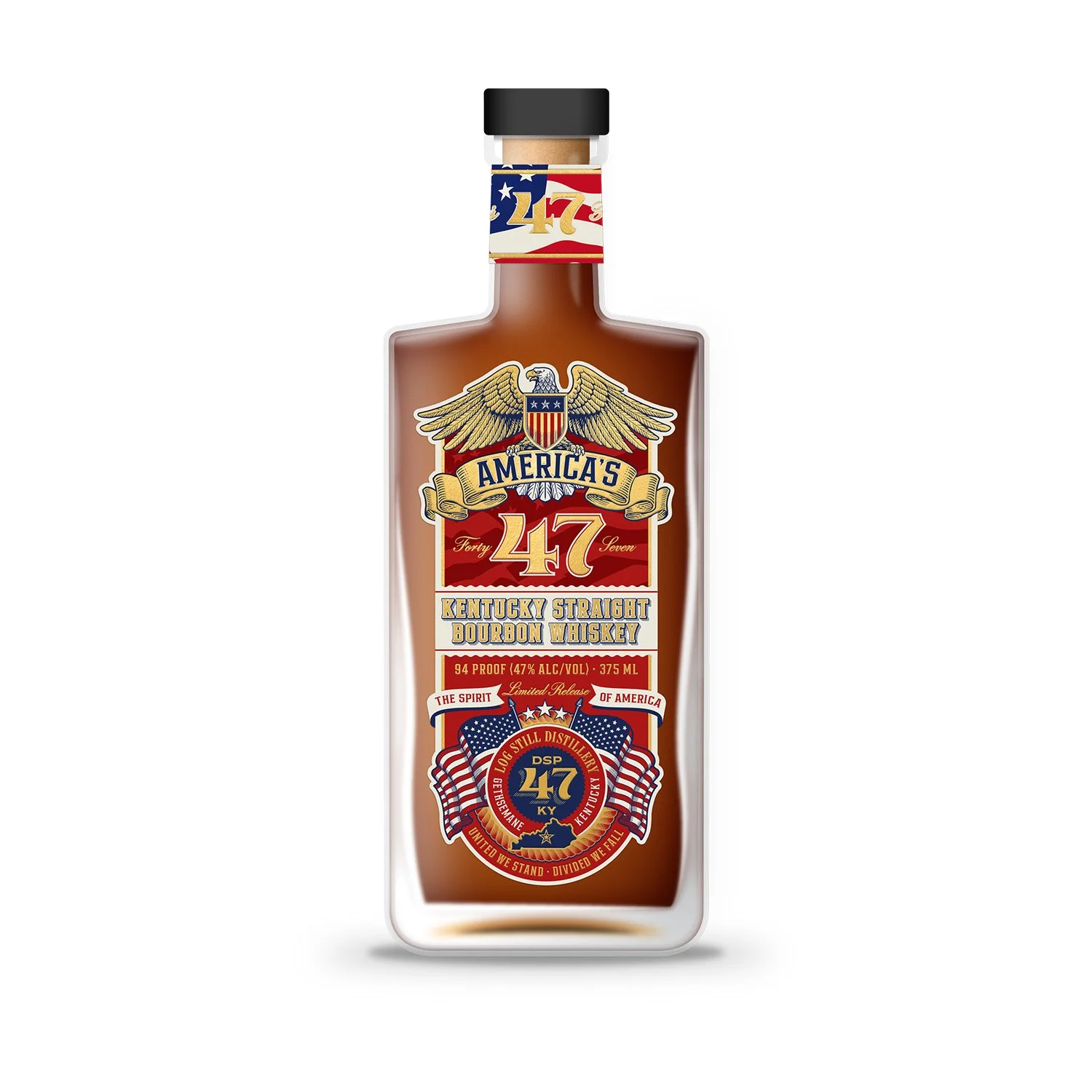 AMERICA'S 47 KENTUCKY STRAIGHT BOURBON (375 ML) — Log Still Distillery