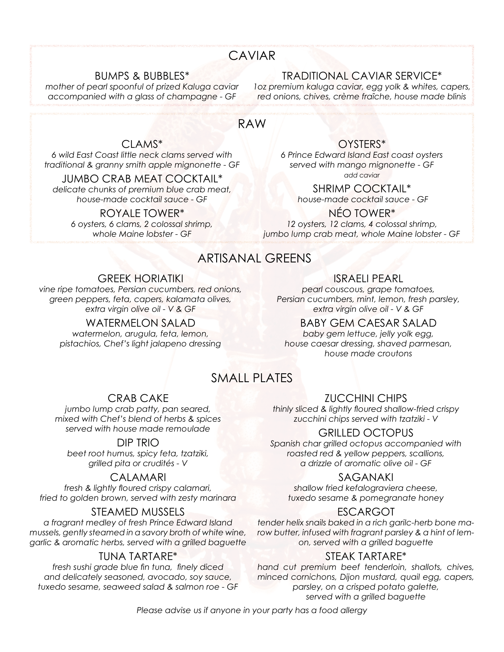 General 6 — Néo Restaurant