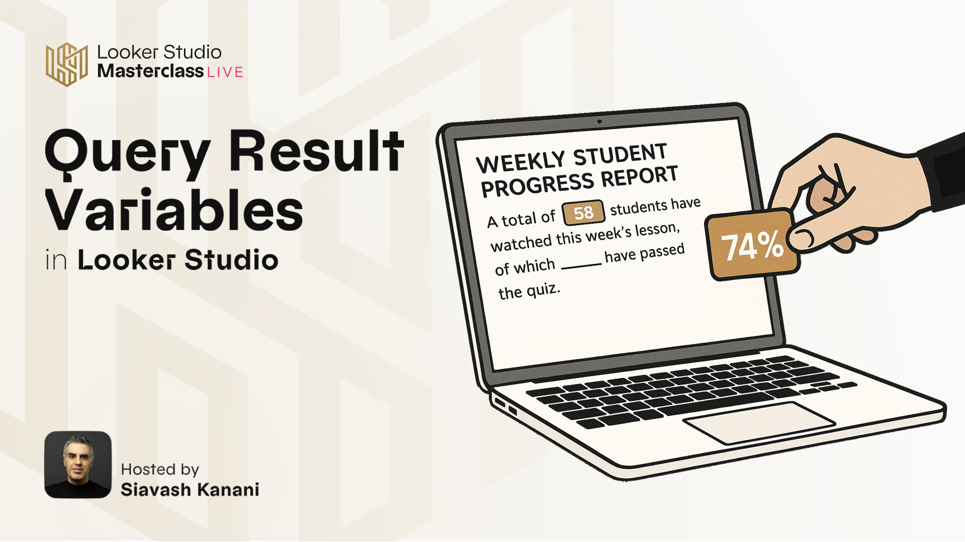 Unlocking Dynamic Text in Looker Studio with Query Result Variables — Looker Studio Masterclass
