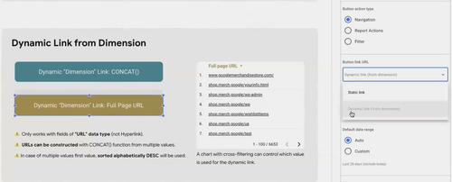 Looker Studio Button Tutorial: Create One-Click Filters, Dynamic Links ...
