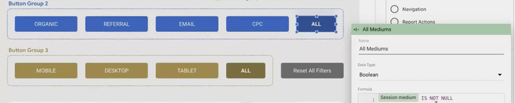 Looker Studio Button Tutorial: Create One-Click Filters, Dynamic Links ...