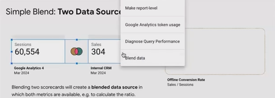 Looker Studio Data Blending: A Beginner's Guide to Merging Data ...