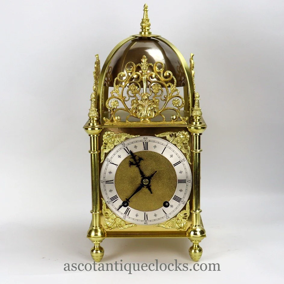 Late 19th century German lantern clock — Ascot Antique Clocks