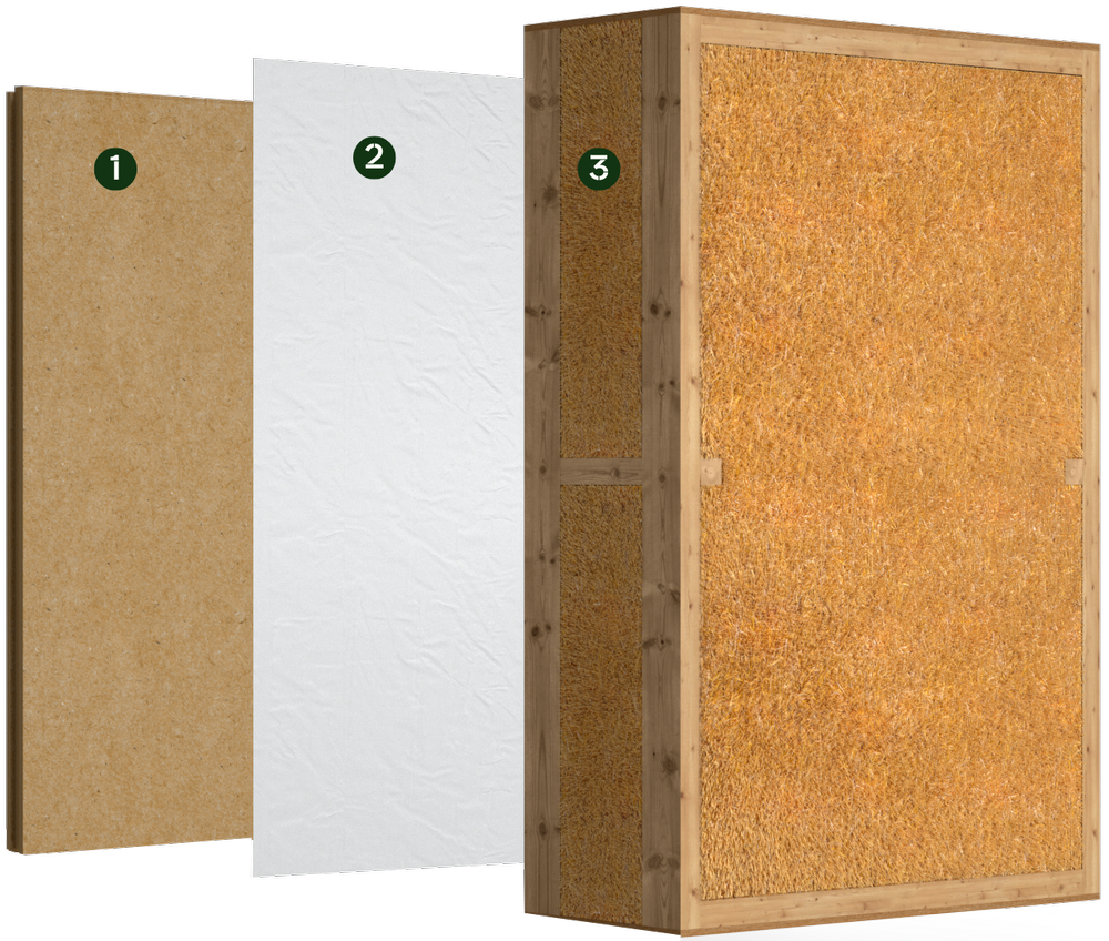 EcoCocon© Straw Panels — Build With Nature